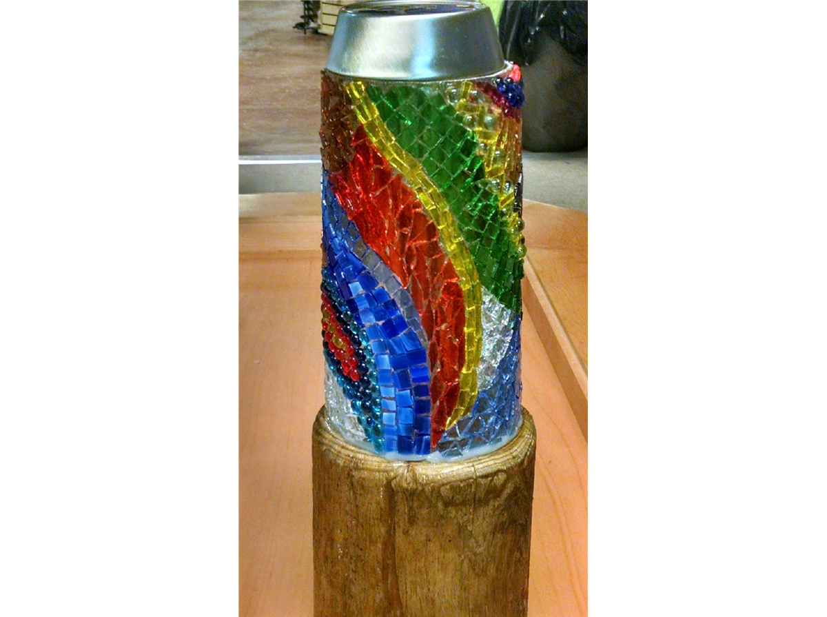 Mosaic Garden Path Light – Stained Glass Crafters Workbench